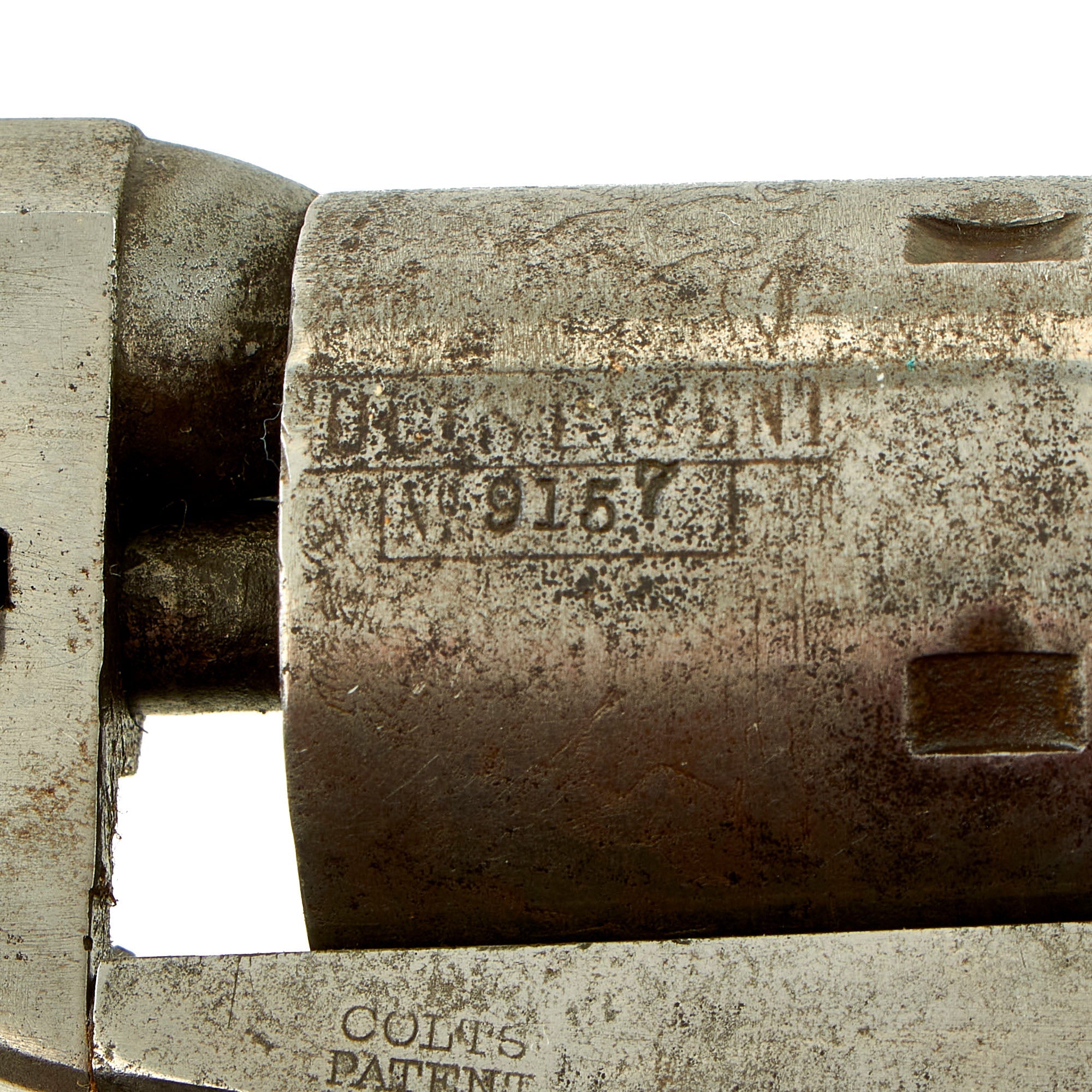 Original U.S. Indian Wars Era Colt M1849 Pocket Percussion Revolver wi ...