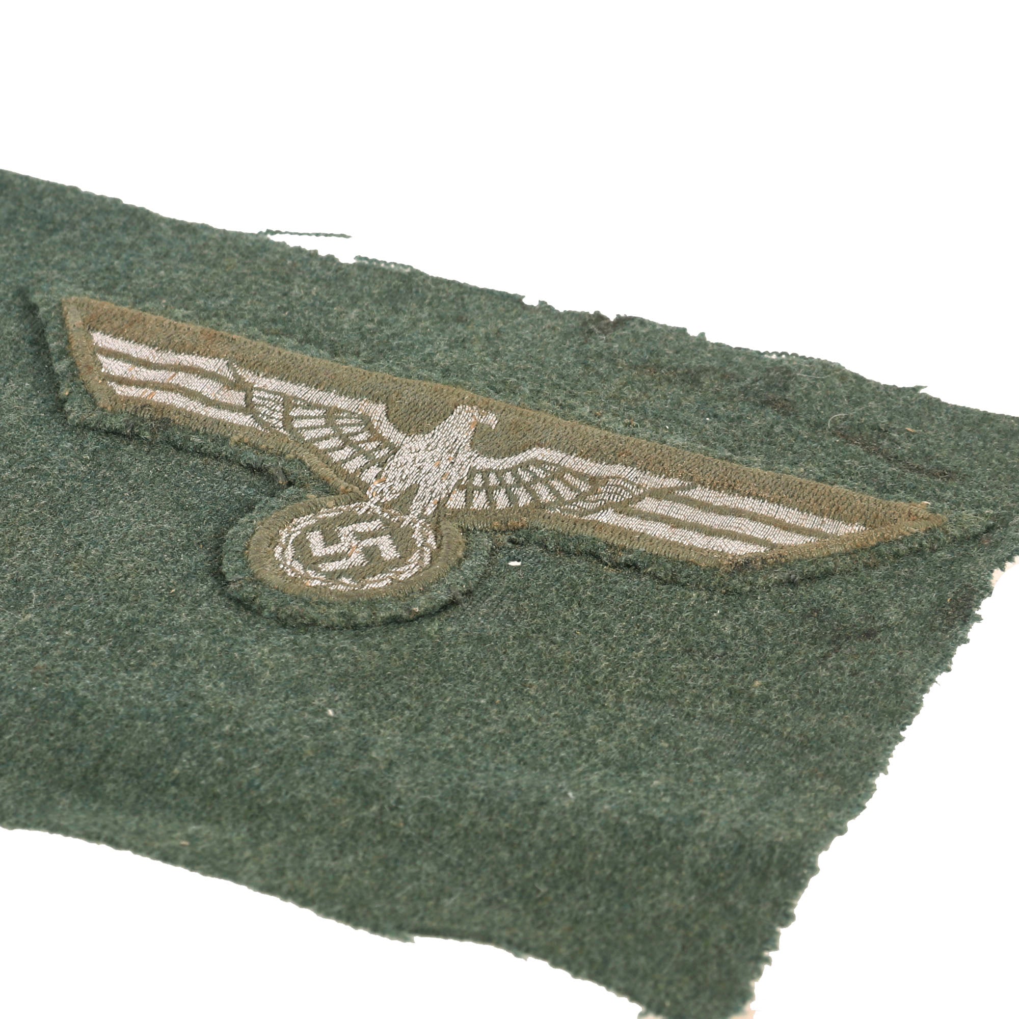 Original German WWII Heer Army NCO & Officer Machine Embroidered Breas ...