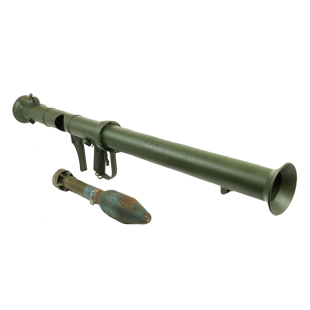 Original U.S. Deactivated M20 A1 B1 3.5 Inch Super Bazooka Rocket Laun ...