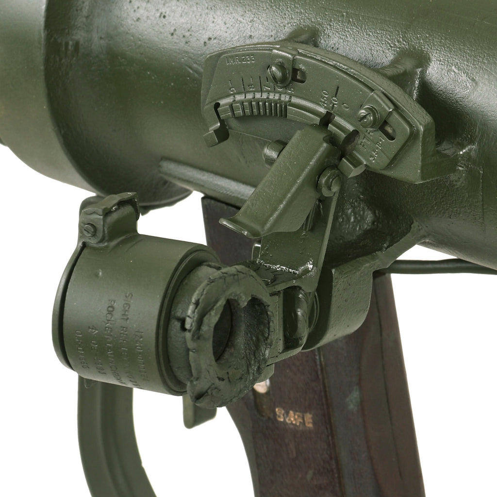 Original U.S. Deactivated M20 A1 B1 3.5 Inch Super Bazooka Rocket Laun ...