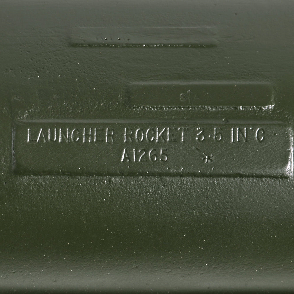 Original U.S. Deactivated M20 A1 B1 3.5 Inch Super Bazooka Rocket Laun ...