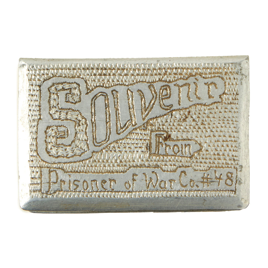 Original U.S. WWI & WWII Souvenir Trench Art Matchbox Holders & Cigare ...
