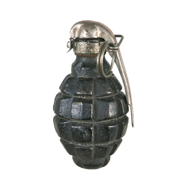 Original French WWI F1 Hand Grenade with Billant Modèle 1916 Fuse - In ...