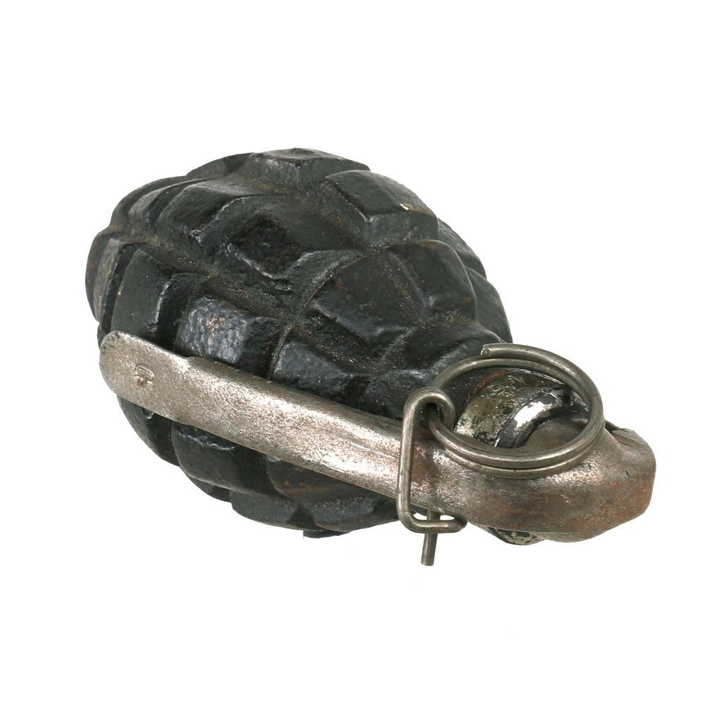 Original French WWI F1 Hand Grenade with Billant Modèle 1916 Fuse - In ...