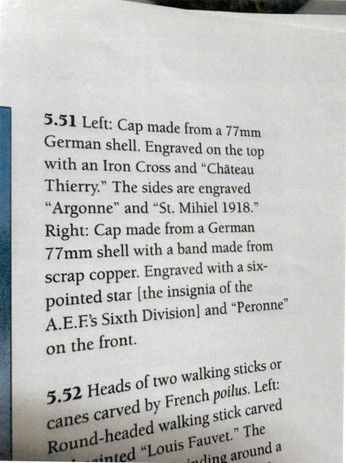 Original German WWI Trench Art Peaked Visor Cap As Featured In The Boo ...