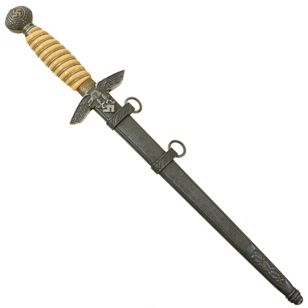 Original WWII German 2nd Model Luftwaffe Dagger by F. W. Höller of Sol ...