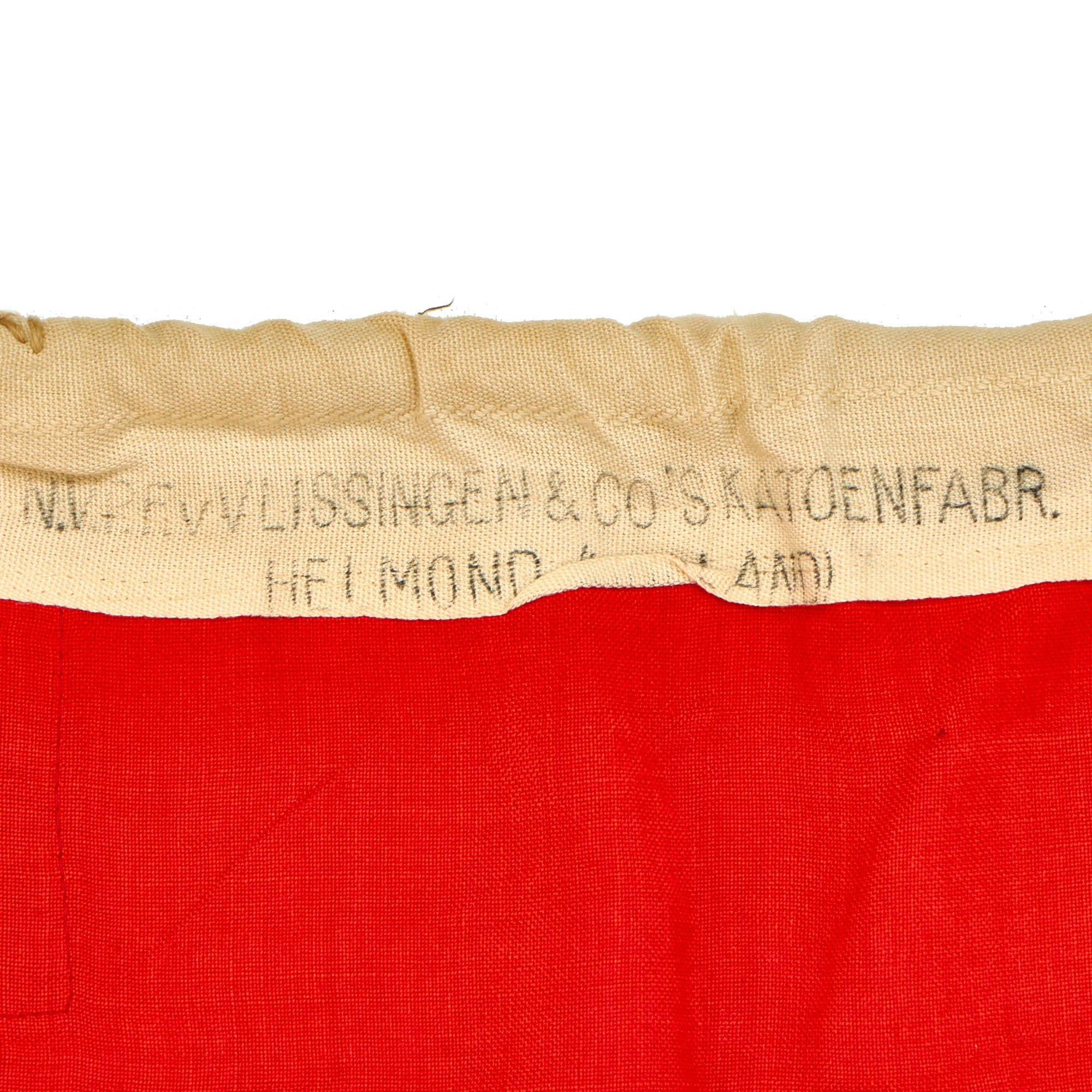 Original German WWII 80cm x 135cm National Battle Flag by N.V.P.F. v V ...