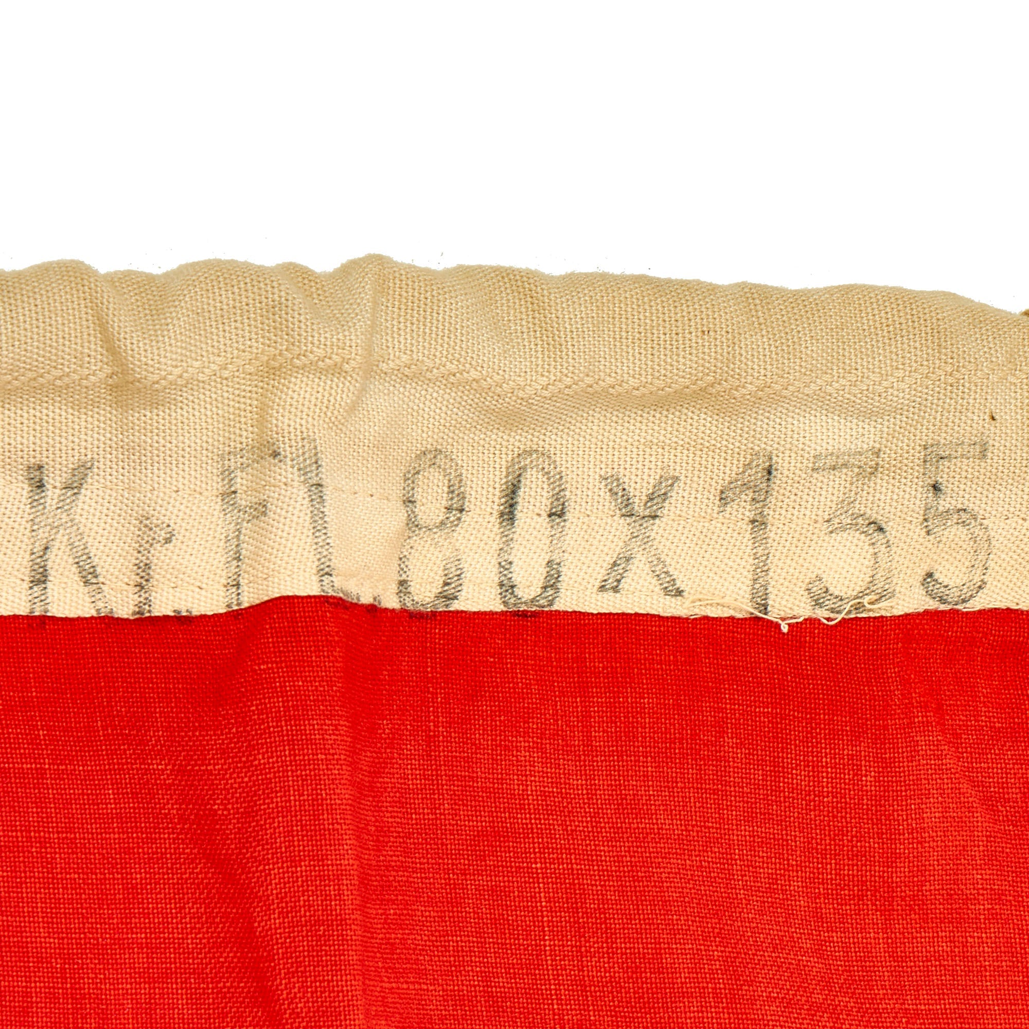 Original German WWII 80cm x 135cm National Battle Flag by N.V.P.F. v V ...