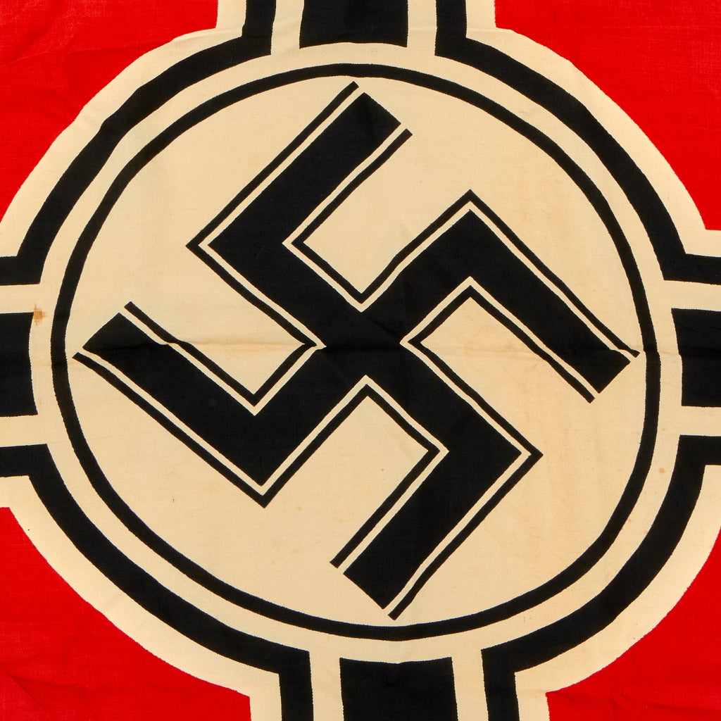Original German WWII 80cm x 135cm National Battle Flag by N.V.P.F. v V ...