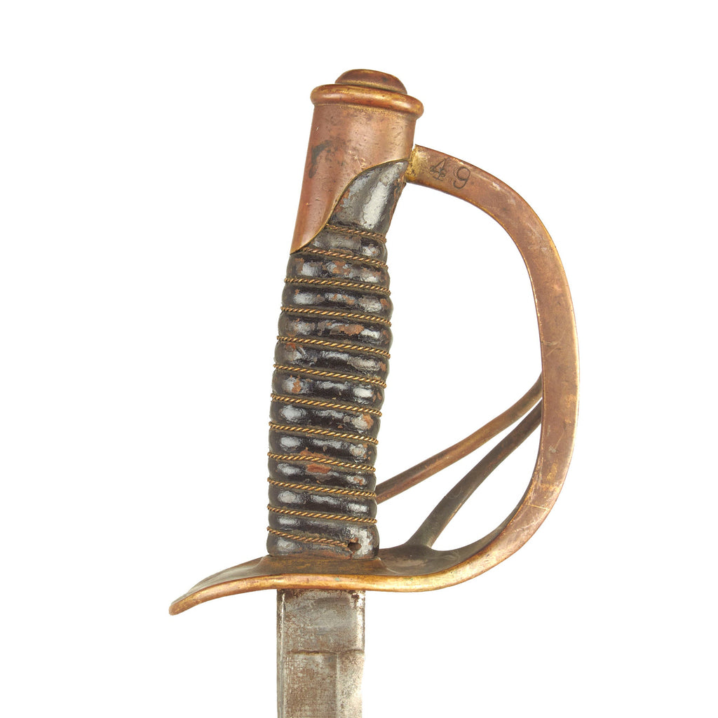 Original U.S. Civil War Model 1860 Light Cavalry Saber with Scabbard ...