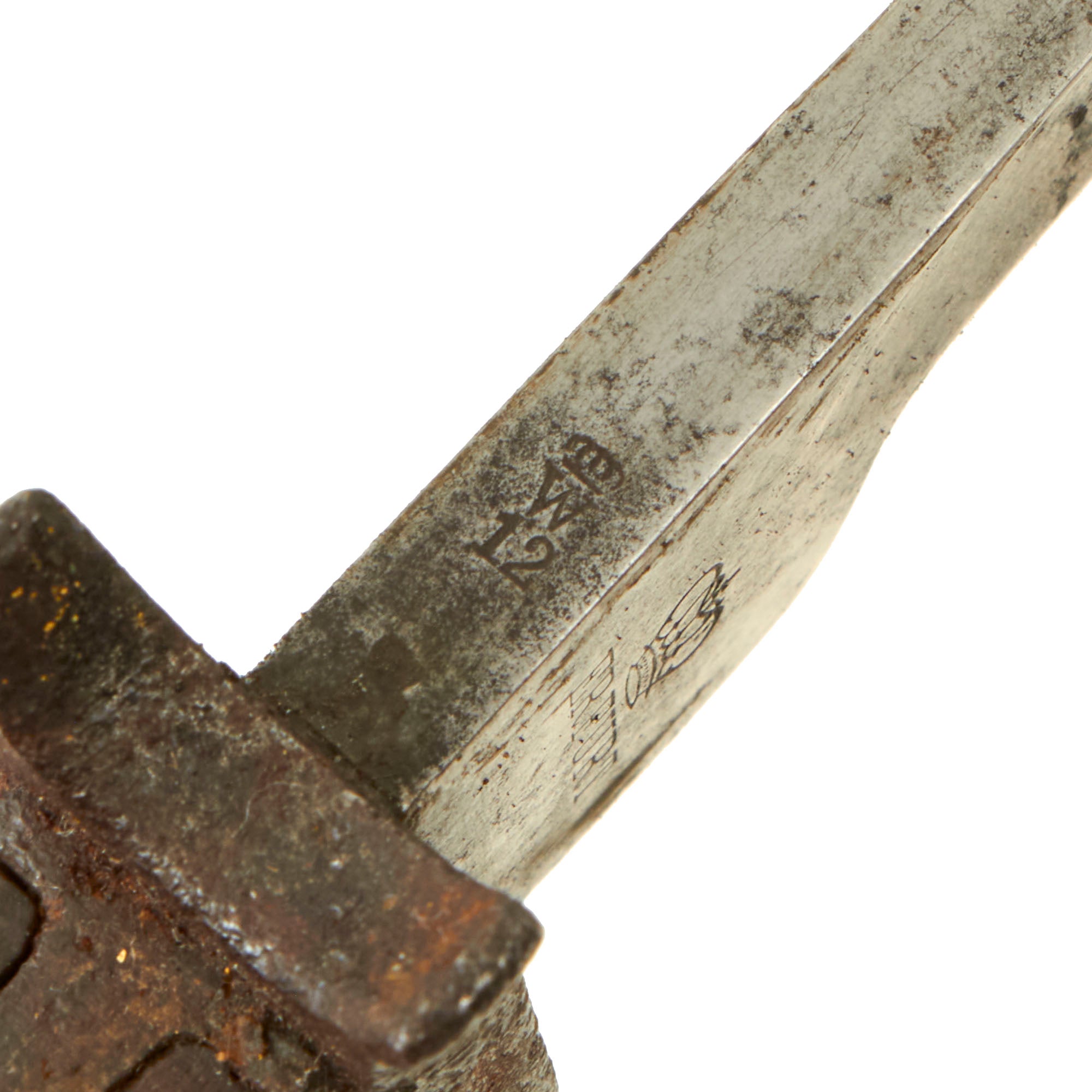 Original German WWI Lot of Two M1898/05 n/A Butcher Bayonets with Scab ...