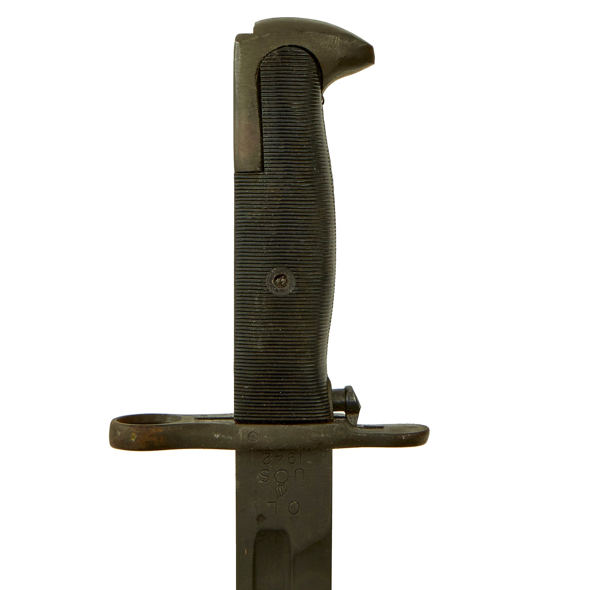 Original U.S. WWII M1942 16" Garand Rifle Bayonet by Oneida Limited wi ...