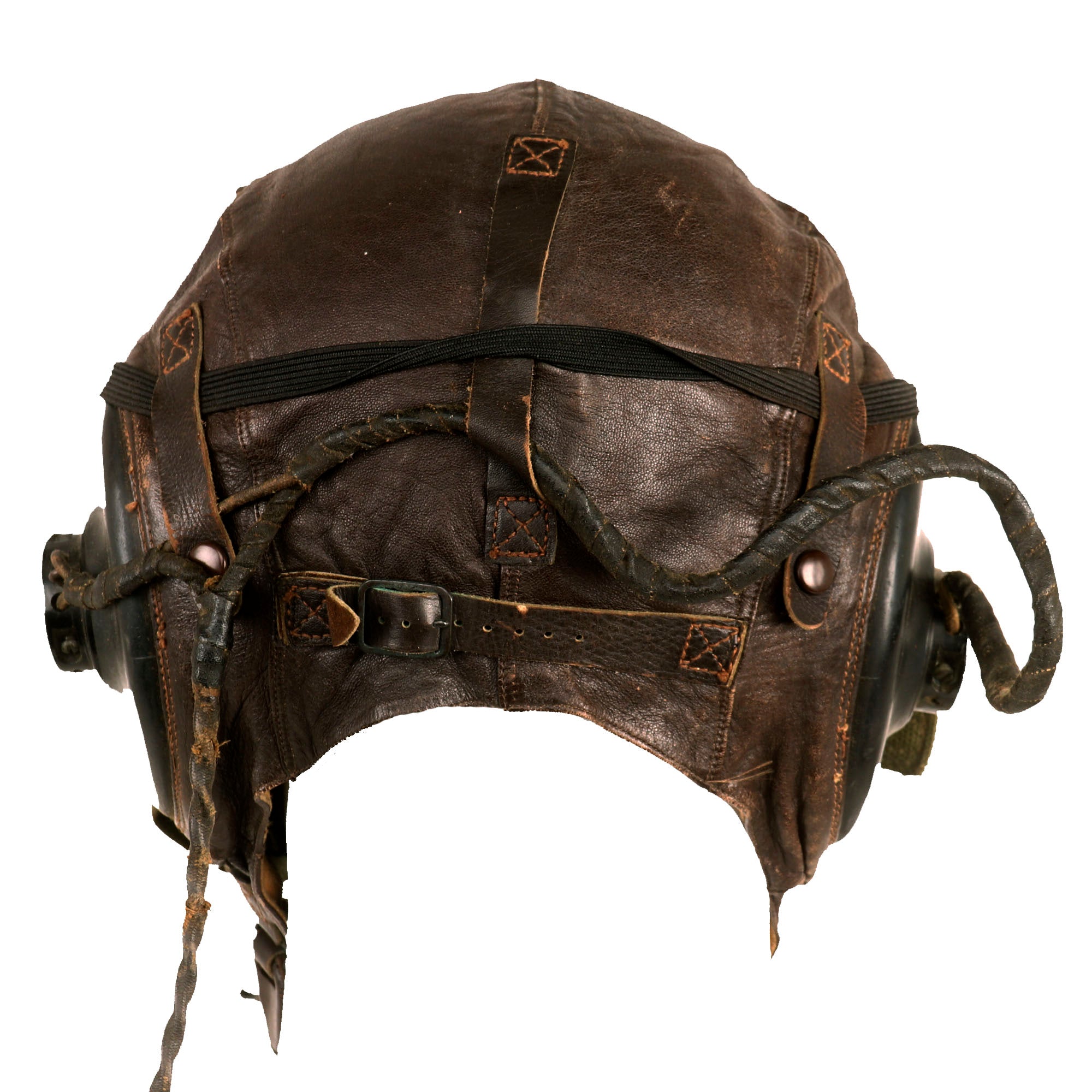 Original U.S. WWII Named USAAF Aviator Flight Helmet Set - British RAF ...