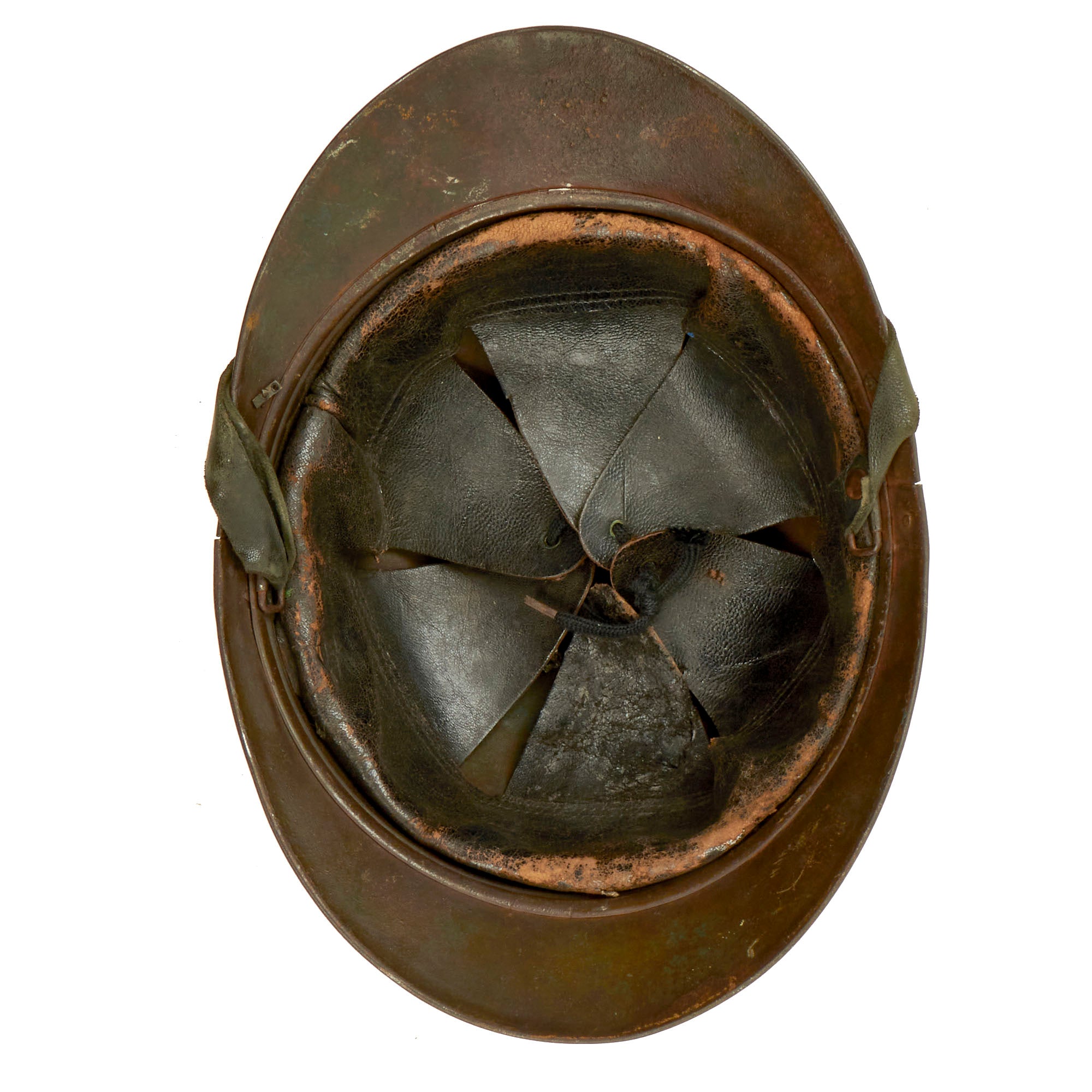 Original French WWI Issue Model 1915 Adrian Helmet in Horizon Blue wit – International Military ...