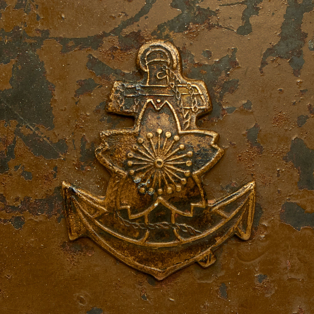 Original WWII Japanese Special Naval Landing Forces (SNLF) Tetsubo Hel ...