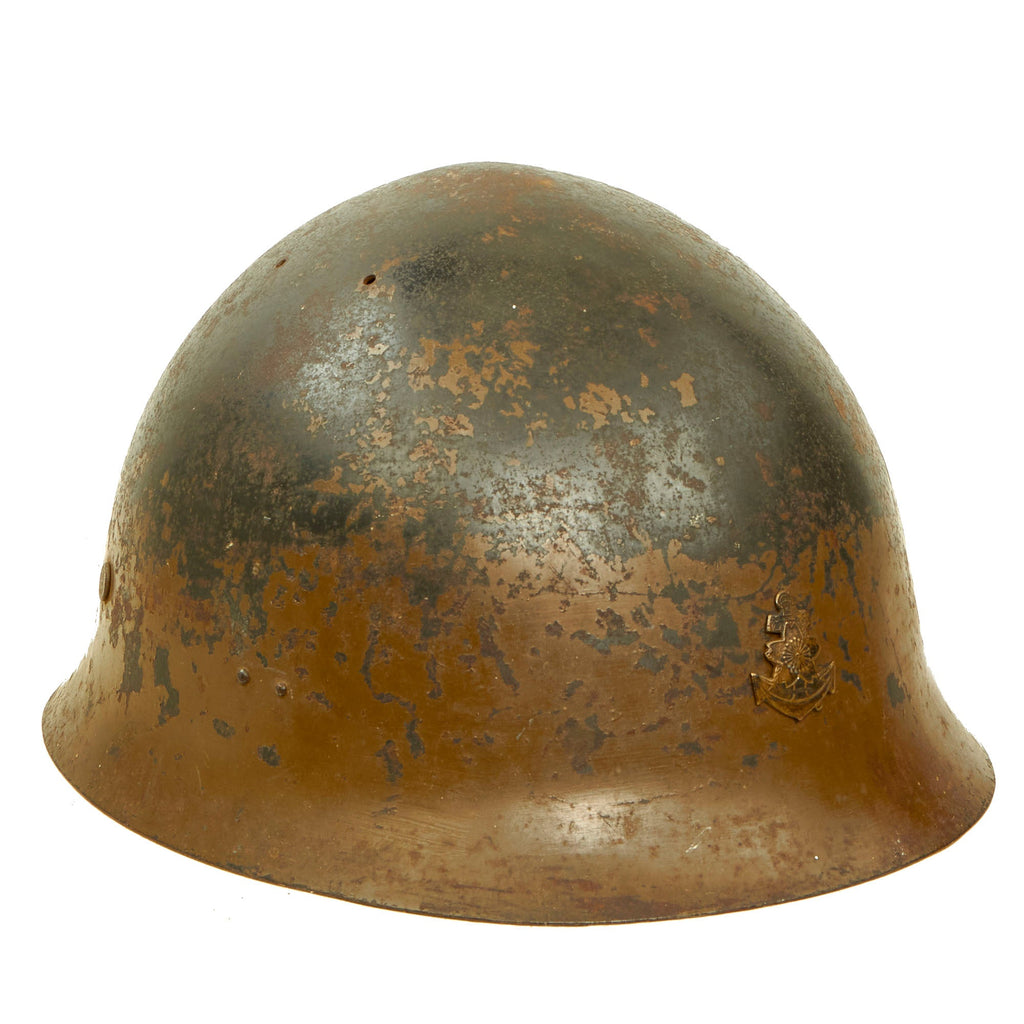 Original WWII Japanese Special Naval Landing Forces (SNLF) Tetsubo Hel ...