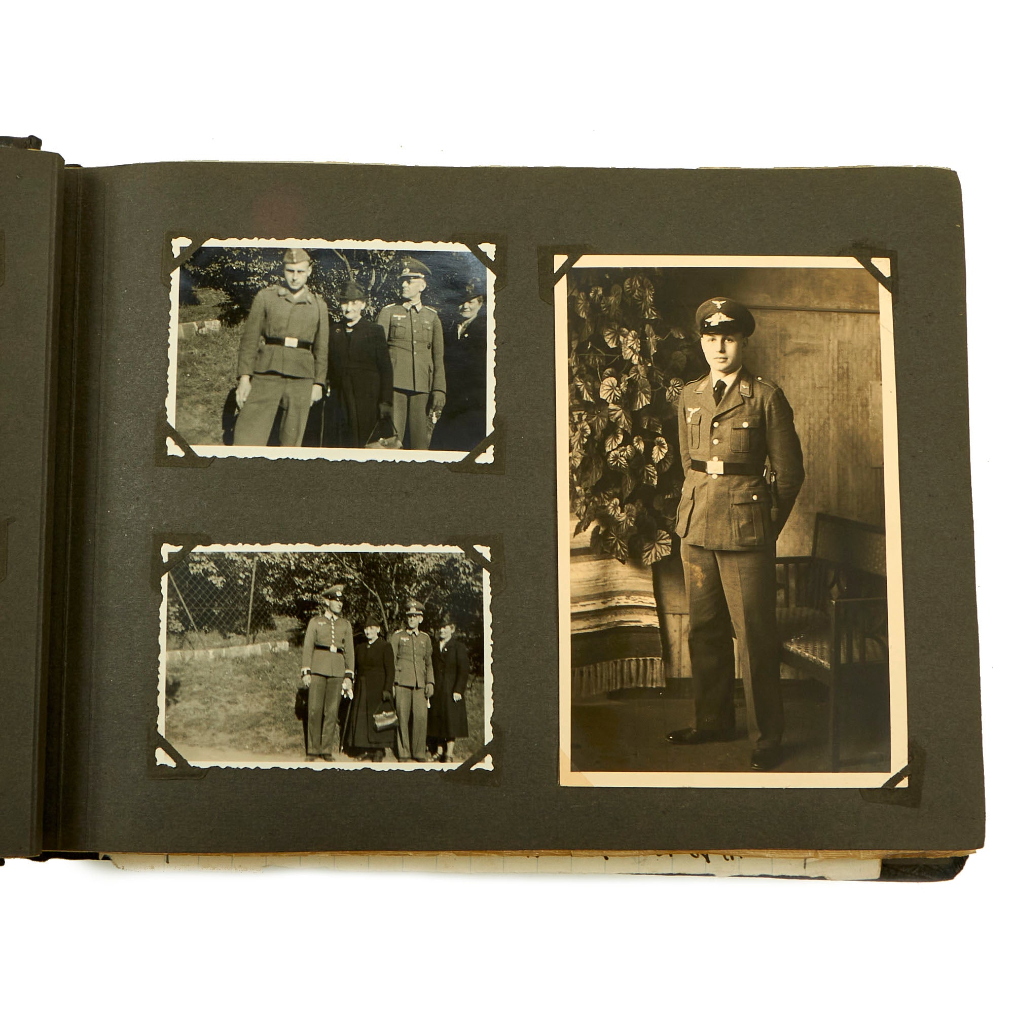 Original German WWII Photo Album Set of Two Brothers - Luftwaffe Falls – International Military ...