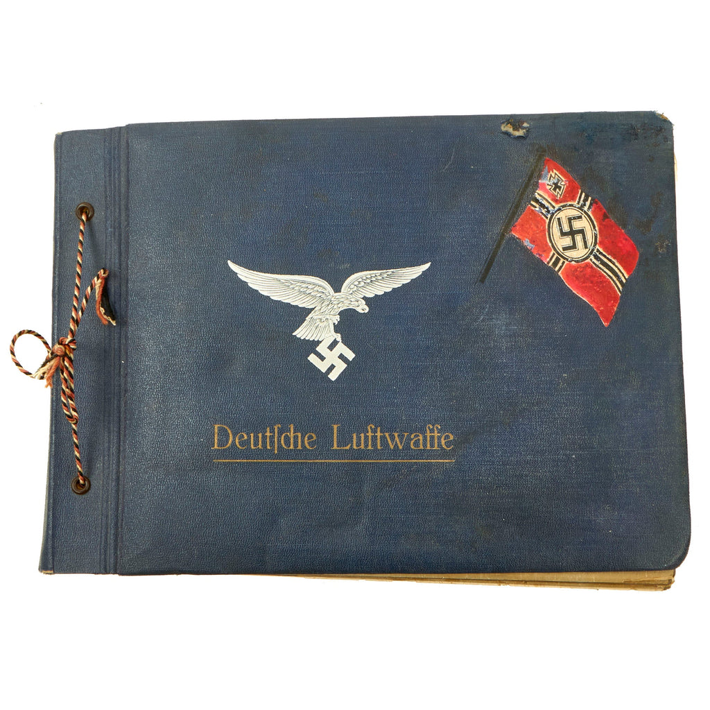 Original German WWII Luftwaffe Photo Album Featuring Numerous Disabled ...