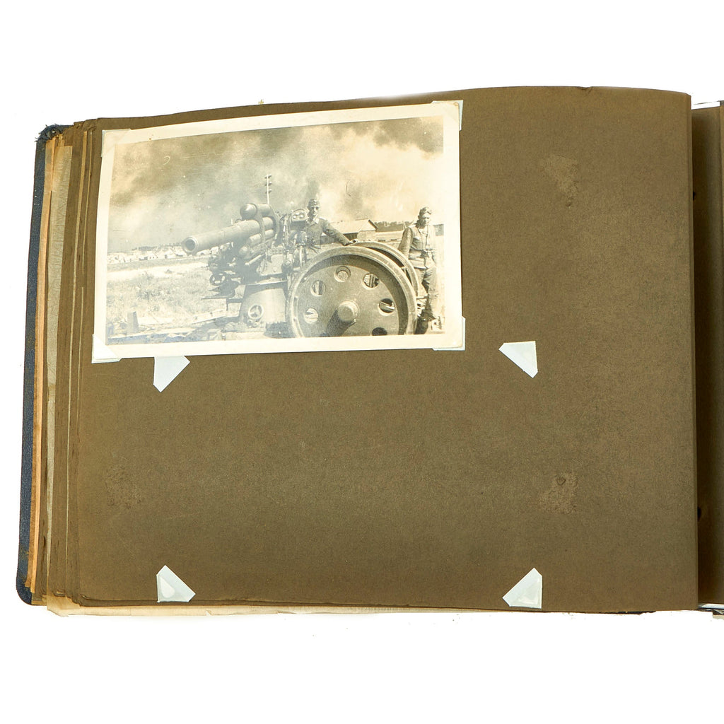 Original German WWII Luftwaffe Photo Album Featuring Numerous Disabled ...