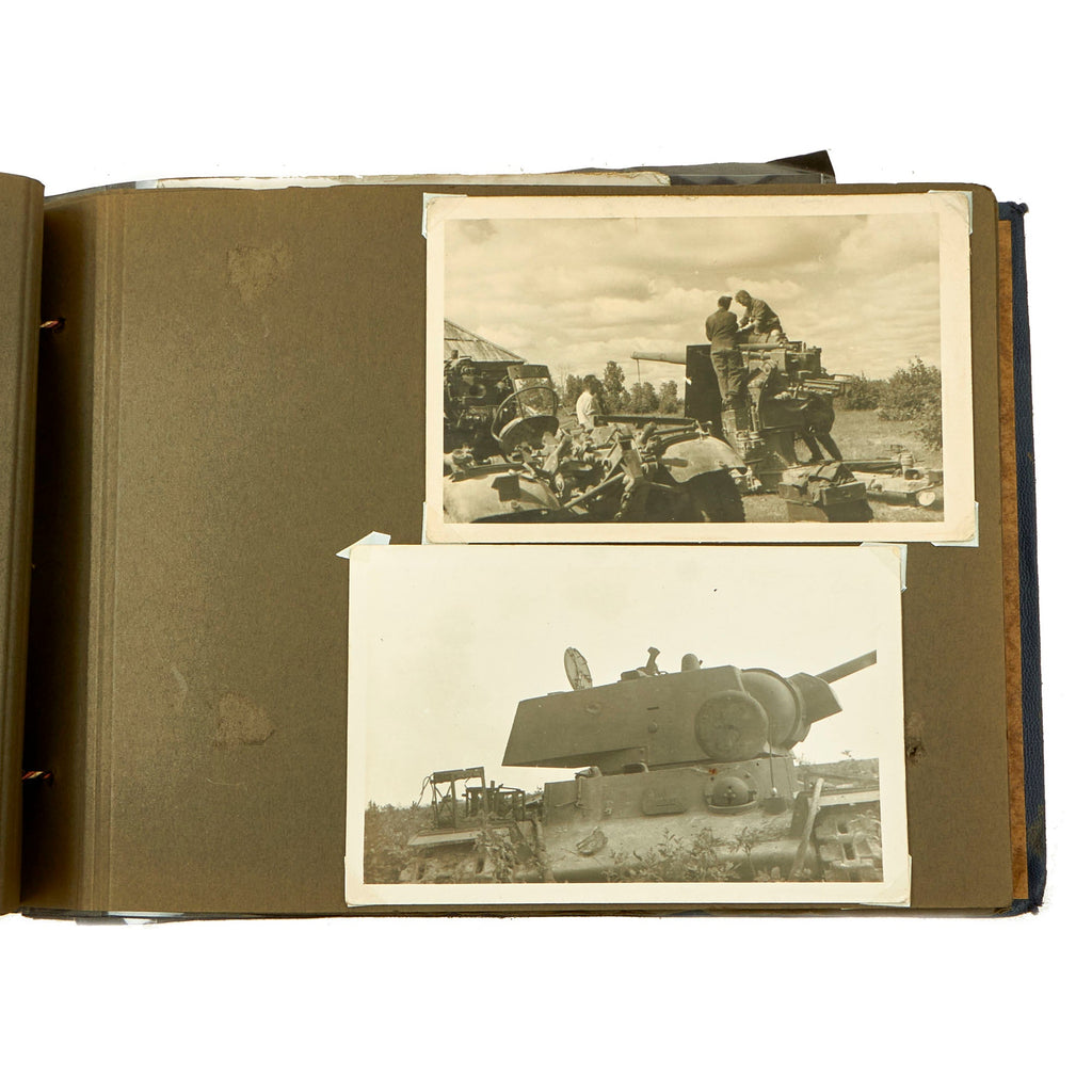 Original German WWII Luftwaffe Photo Album Featuring Numerous Disabled ...