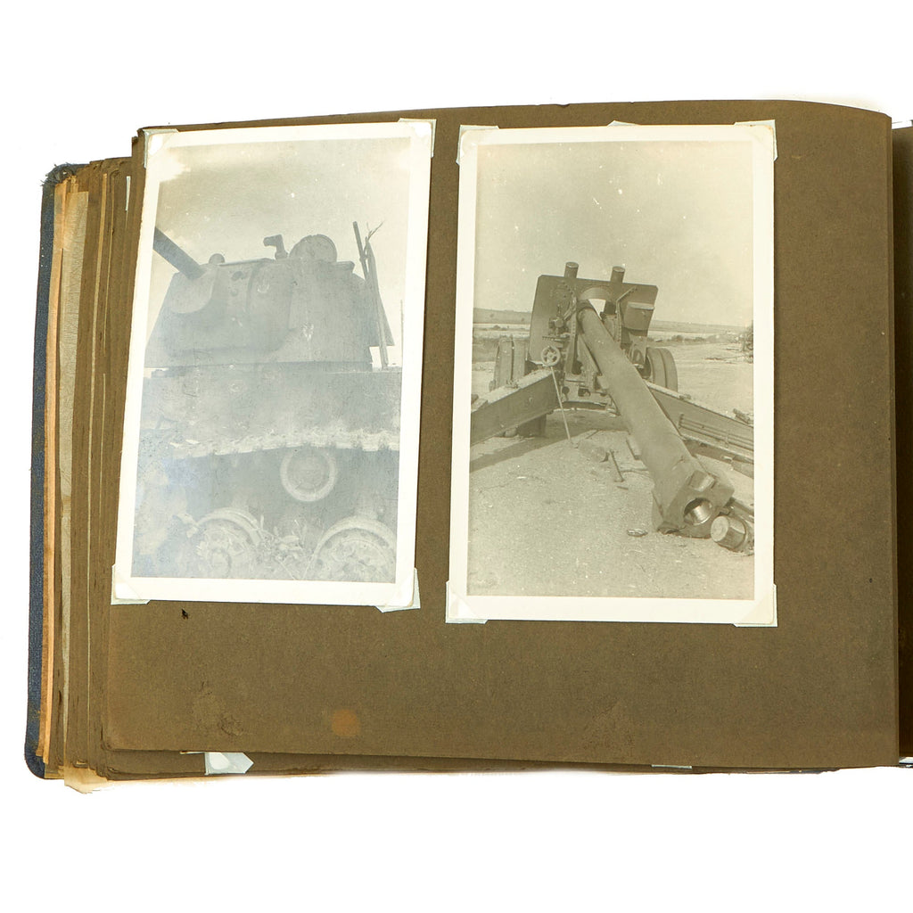 Original German WWII Luftwaffe Photo Album Featuring Numerous Disabled ...