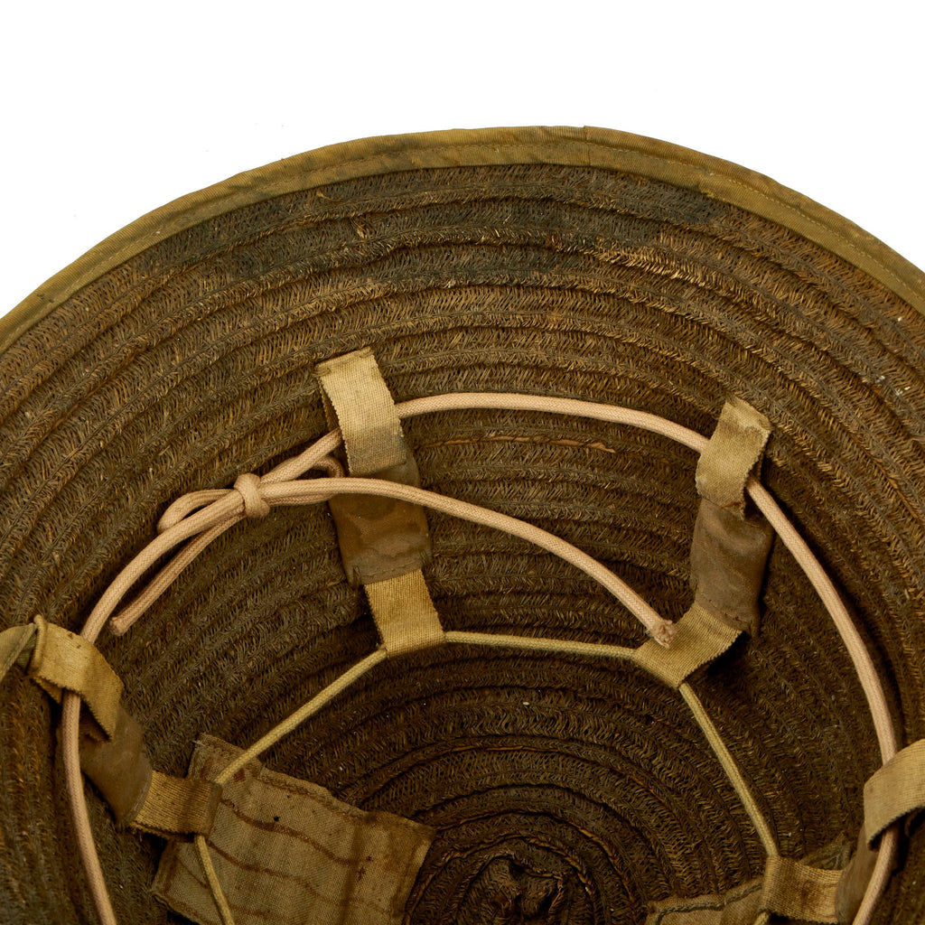Original Japanese WWII Type 98 Beehive Pattern Officer's Sun Helmet ...