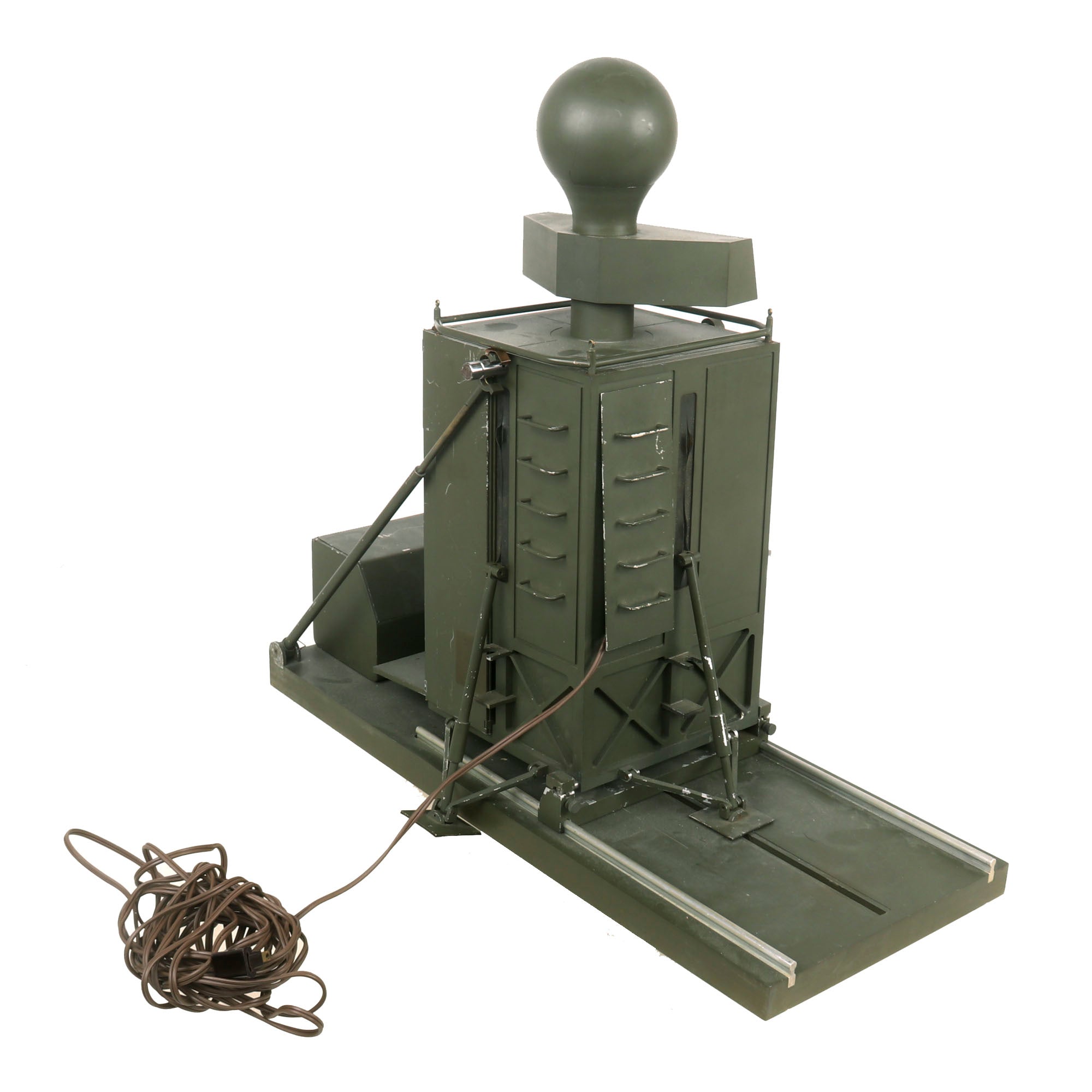 Original U.S. Cold War Era Prototype Miniature Desktop Radar Unit with ...