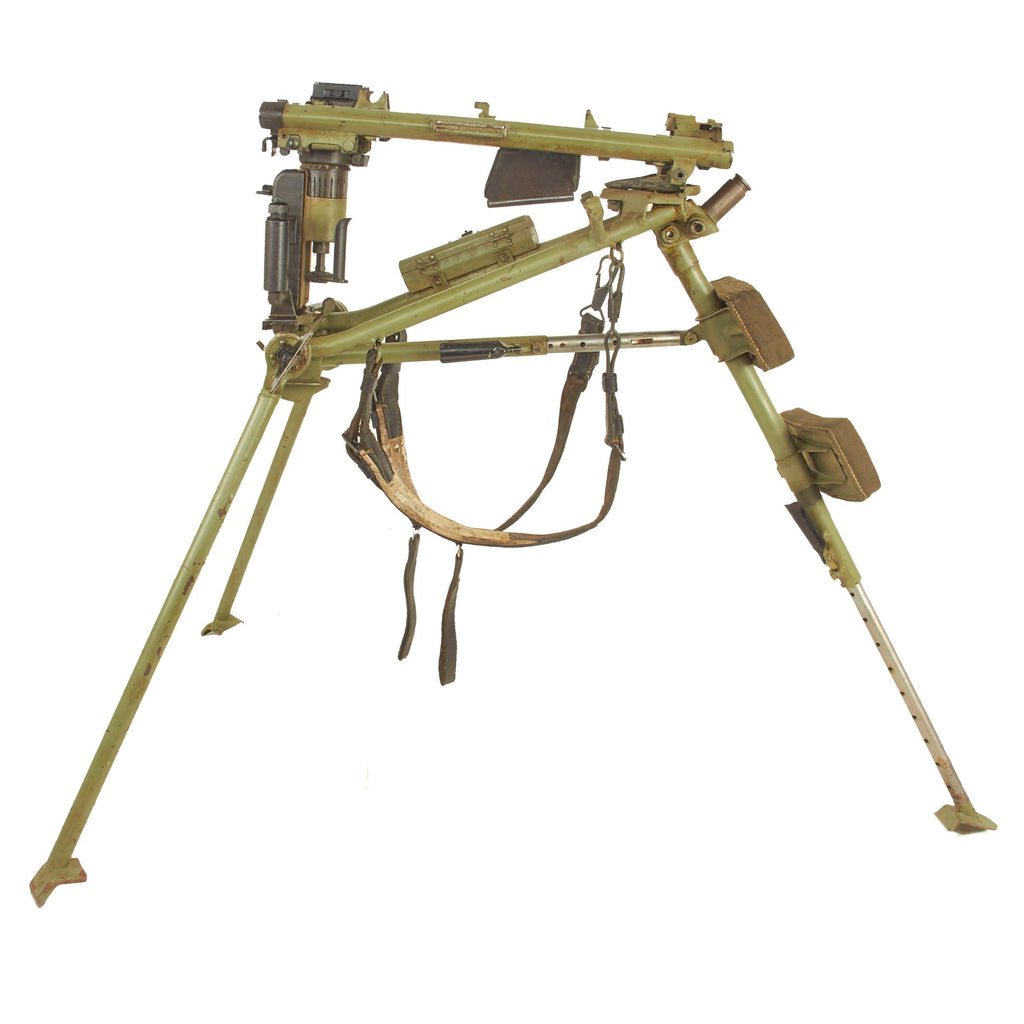 Original German WWII Era MG 42 Sustained Fire Lafette Mount Tripod wit ...