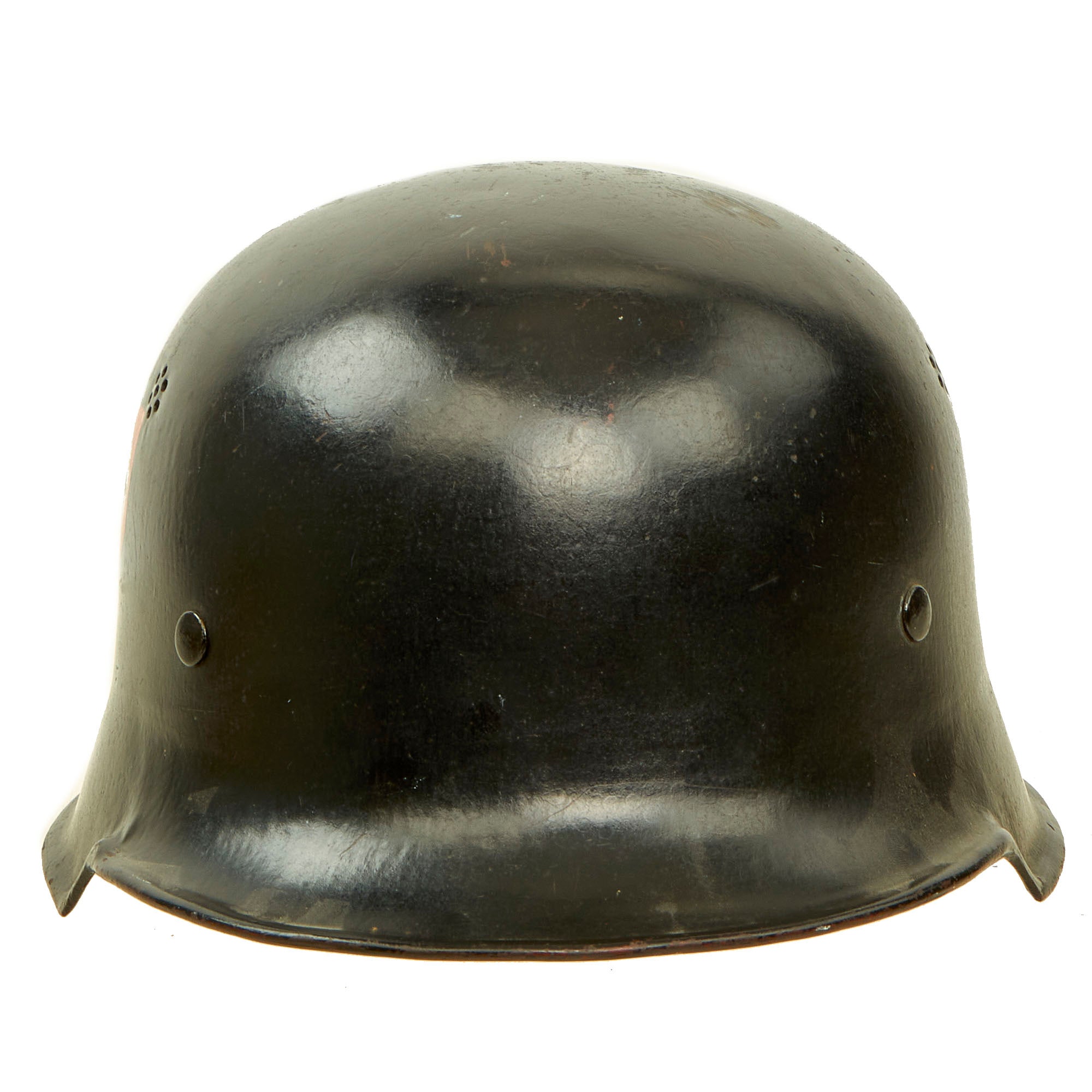 Original German WWII M34 Square Dip NSDAP Double Decal Civic Police St ...