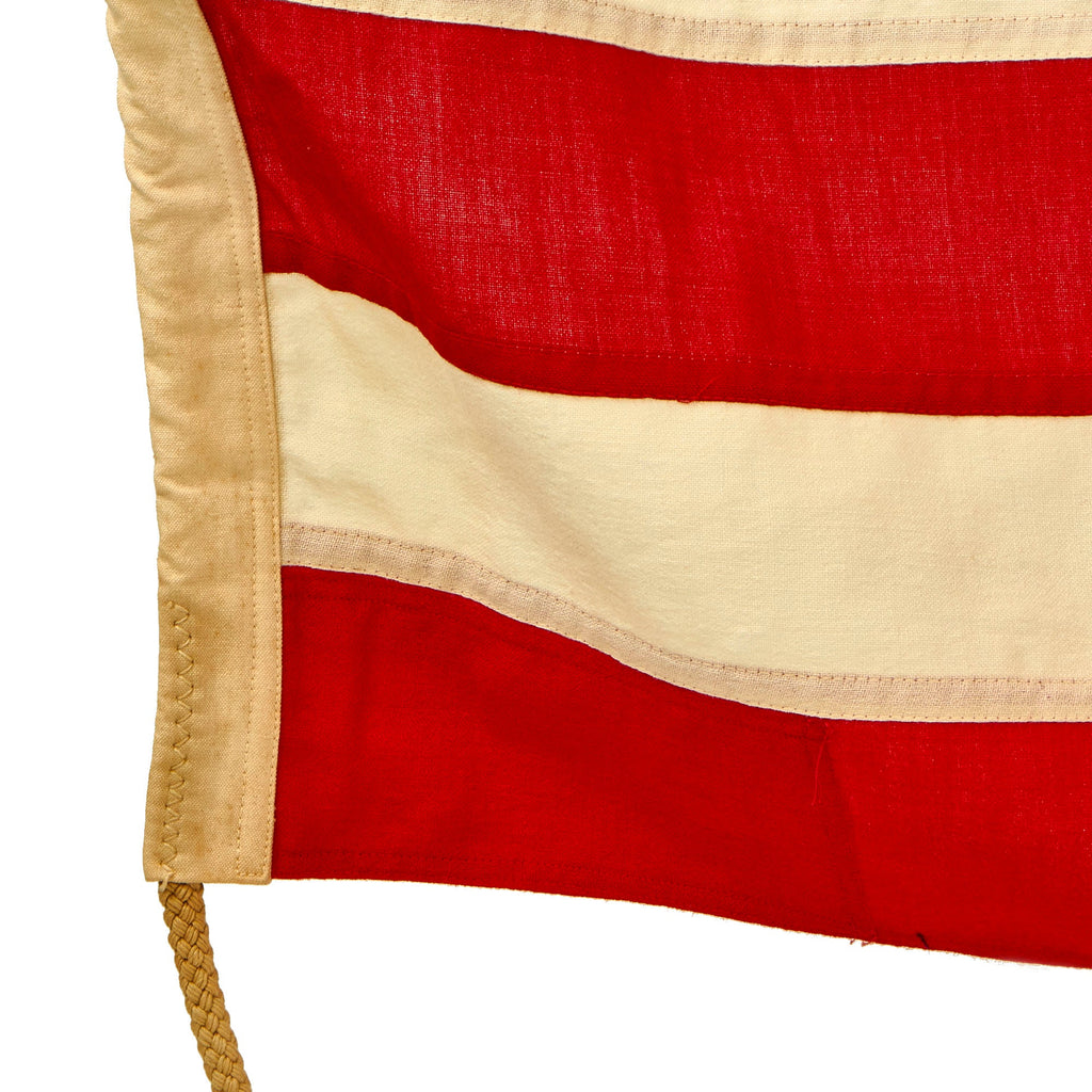 Original U.S. WWII 48 Star Naval Ensign No. 7 American Flag by Mare Is ...
