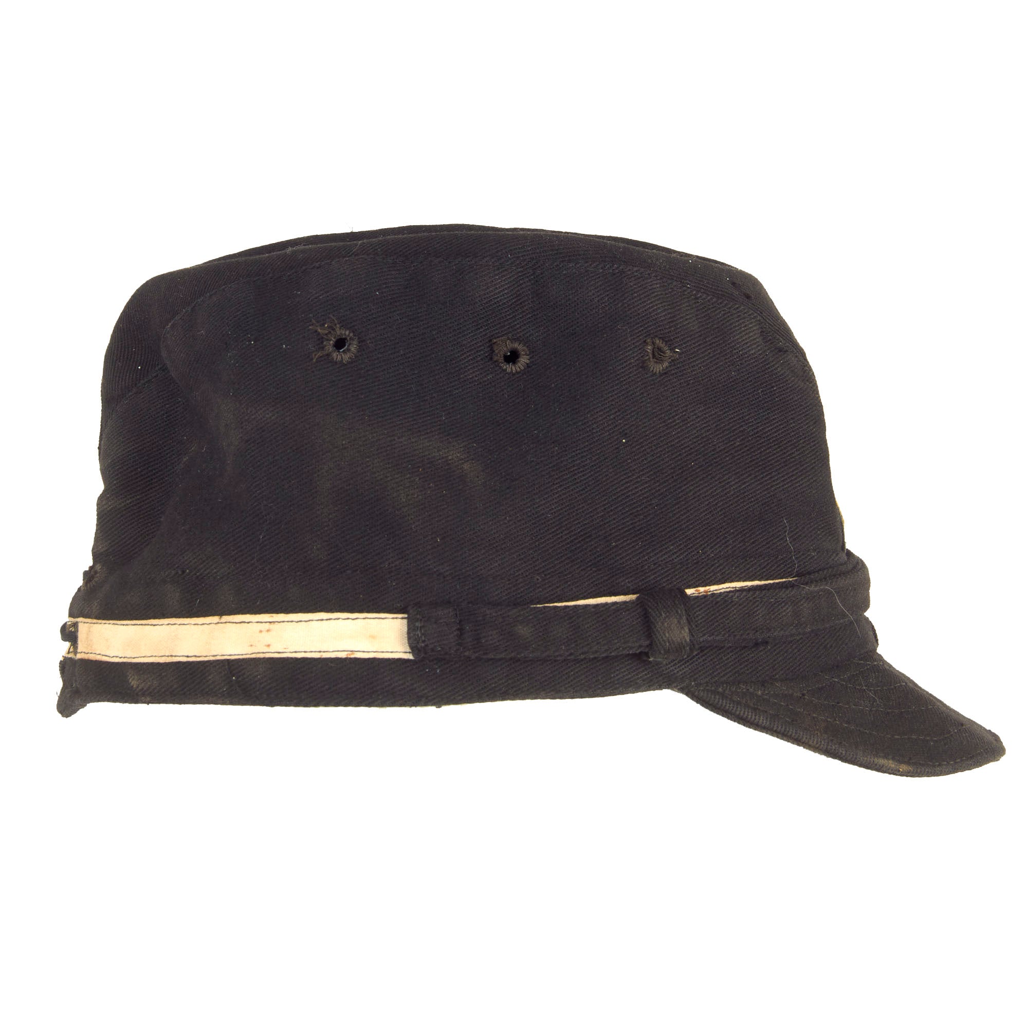 Original Japanese WWII Naval Landing Forces Petty Officer Black Cotton ...