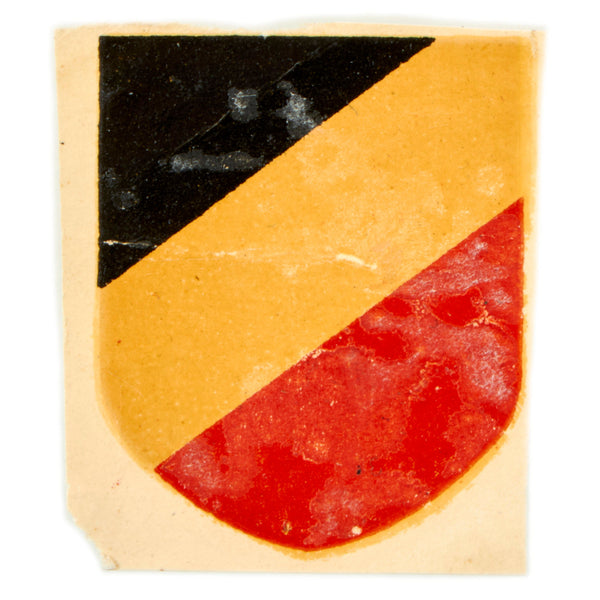 Original German WWII Heer Army Unissued Helmet Decal Set - Silver Wehr ...