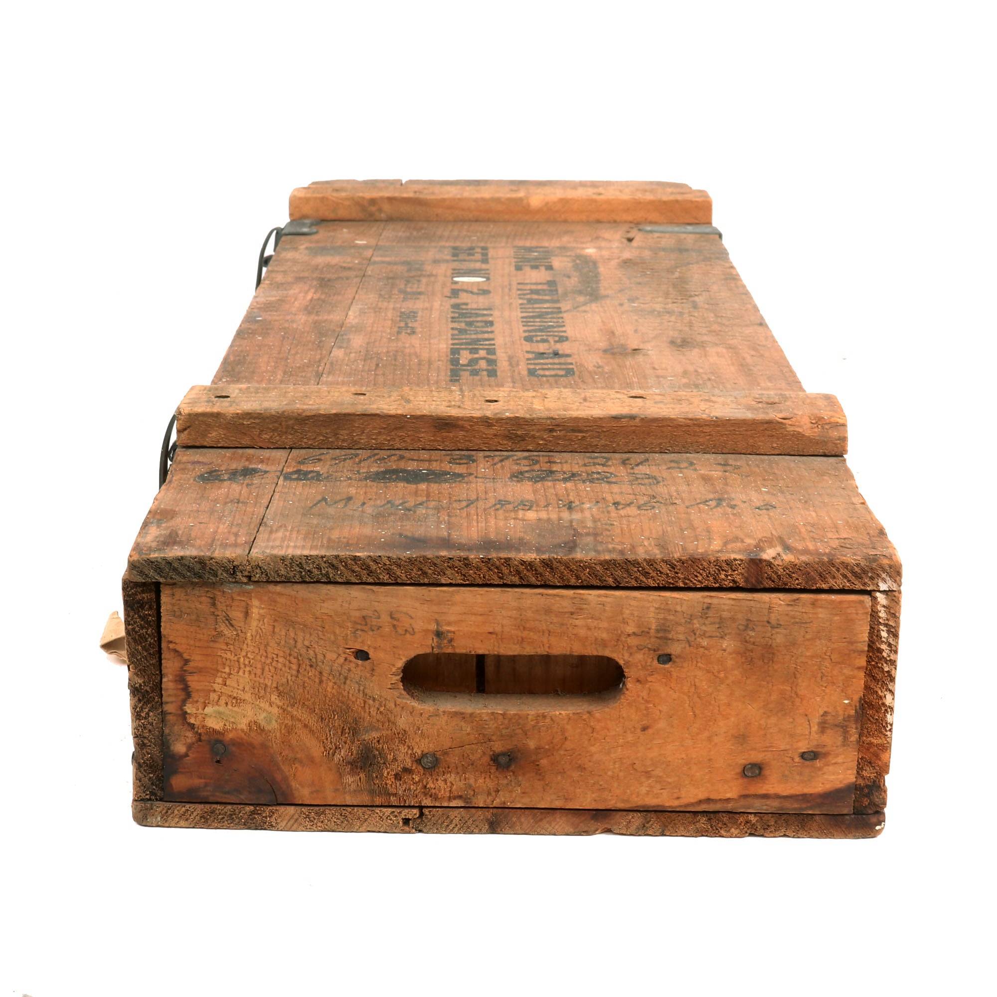 Original U.S. WWII Japanese Mine Training Aid Set No.2 in Crate ...