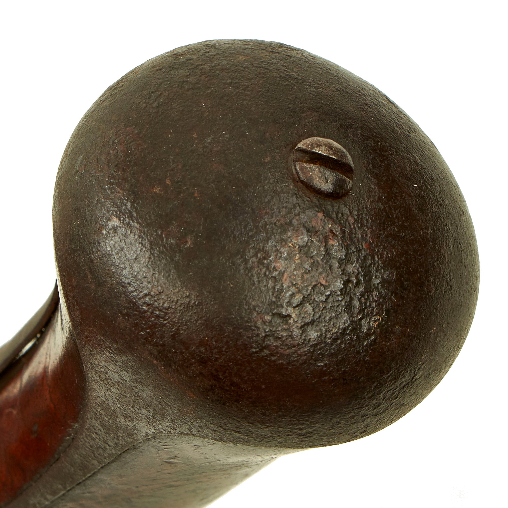 Original Early 18th Century French Iron Barrel Flintlock Pistol with H ...