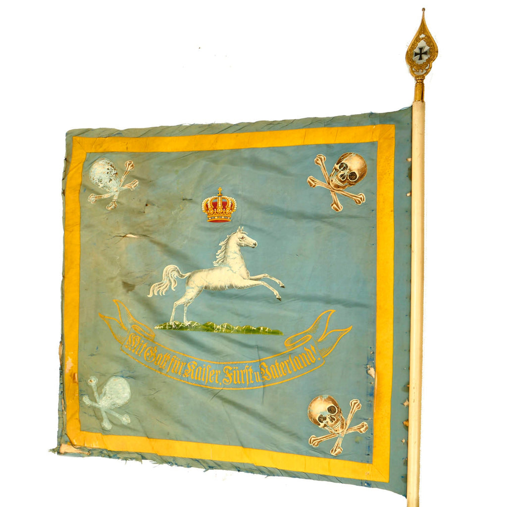 Original Imperial German WWI Regimental Standard Flag For The State of ...