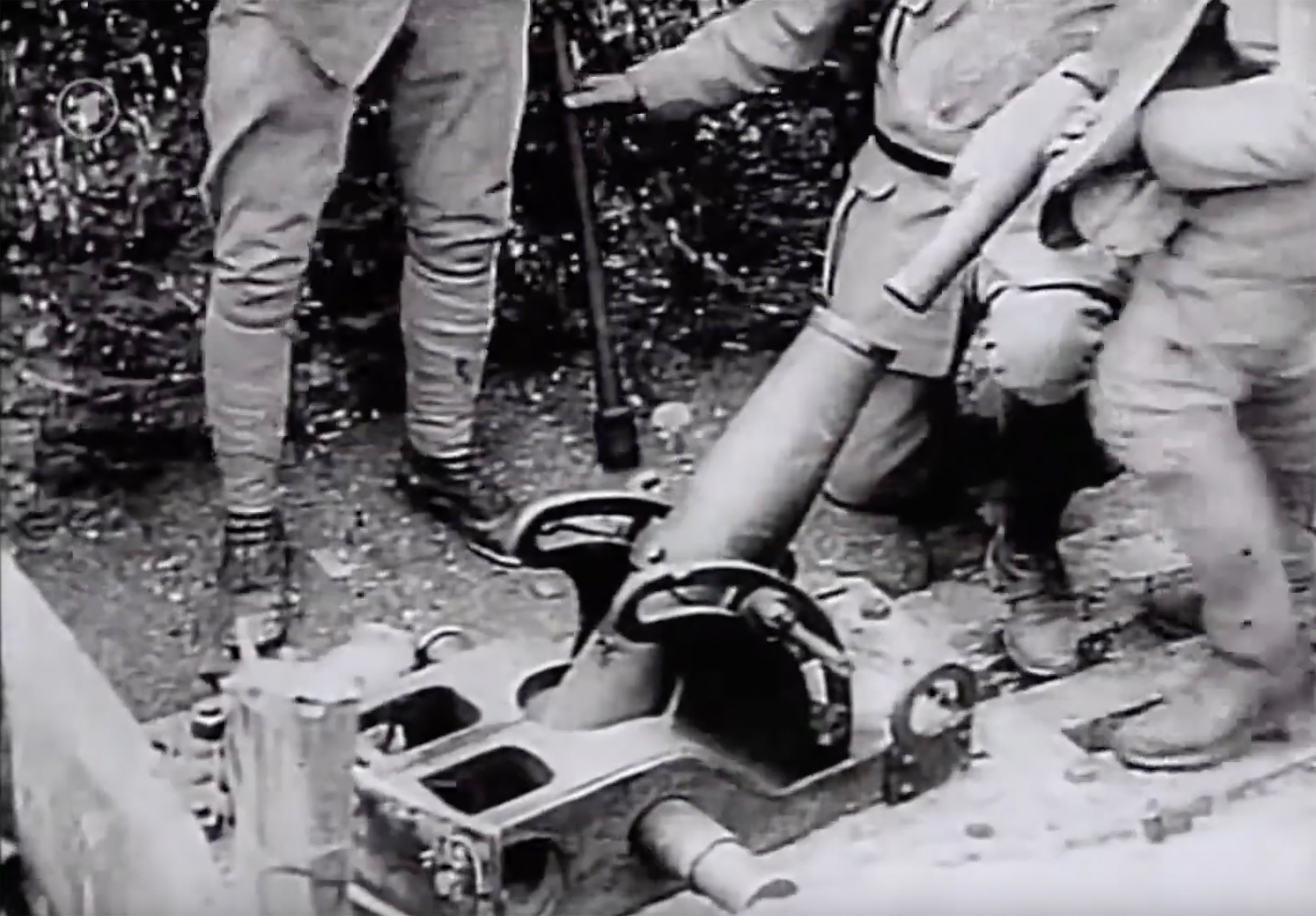 Original French WWI Mortier de 58 mm Type 2 Little Toad Trench Mortar ...