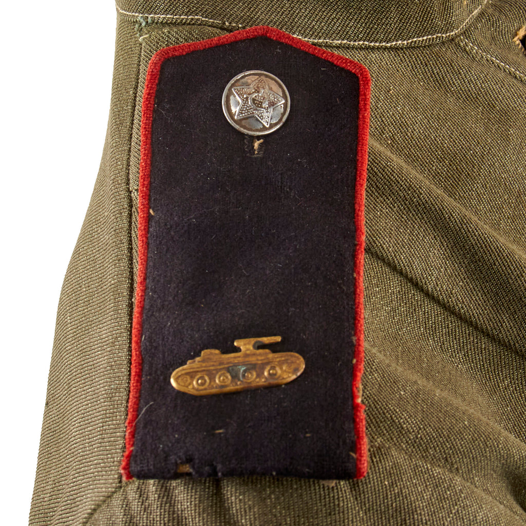 Original Soviet Union WWII Female Tank Corps Gymnastiorka Style Servic ...