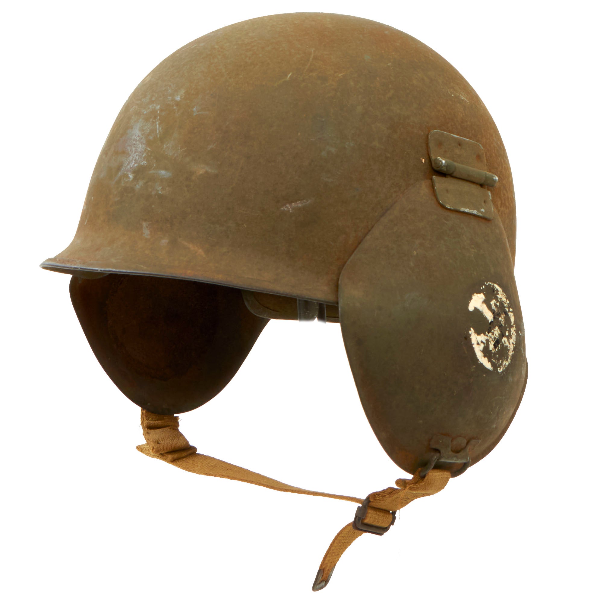 Original U.S. WWII USAAF Bomber Crew M3 Steel FLAK Helmet With NSDAP I ...