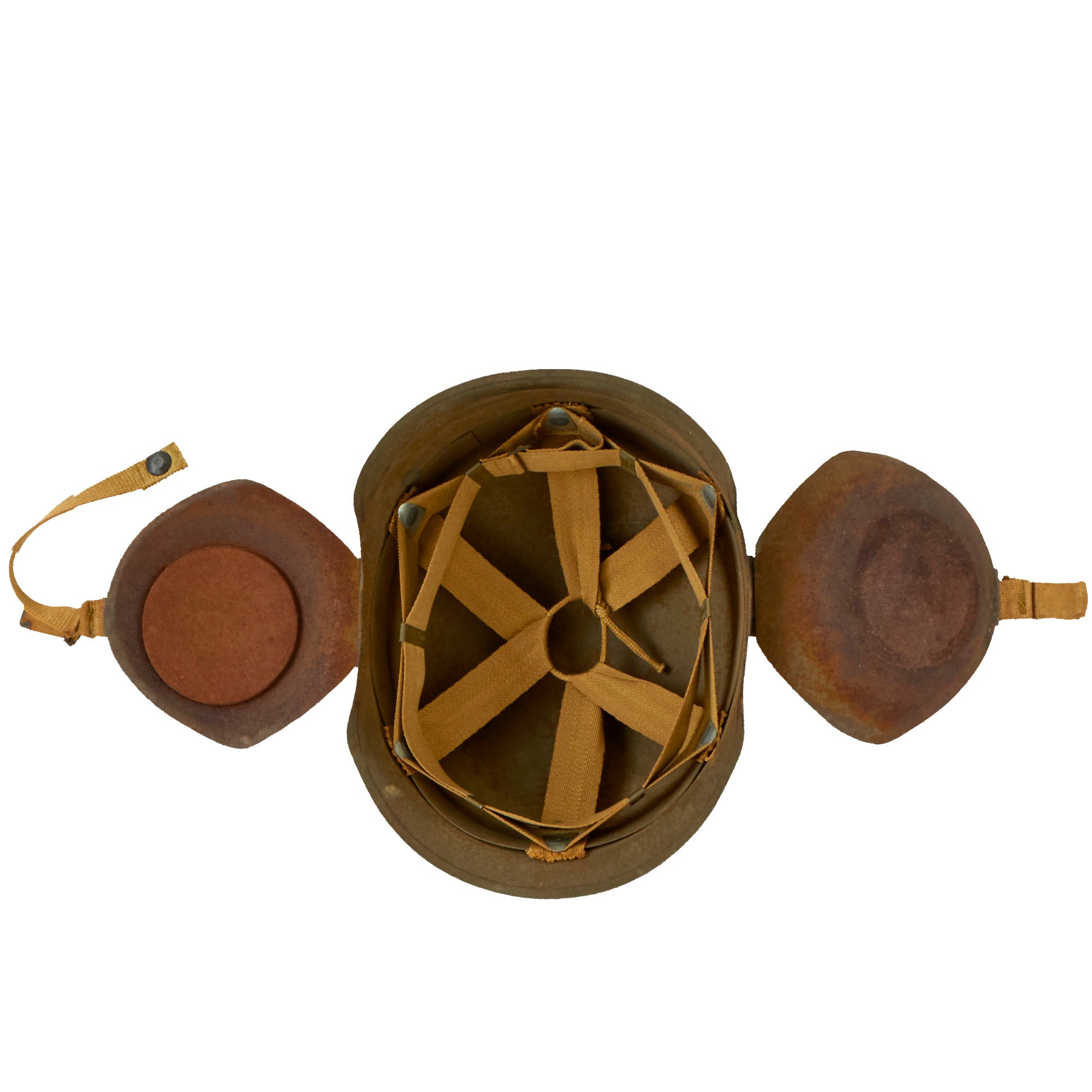 Original U.S. WWII USAAF Bomber Crew M3 Steel FLAK Helmet With NSDAP I ...