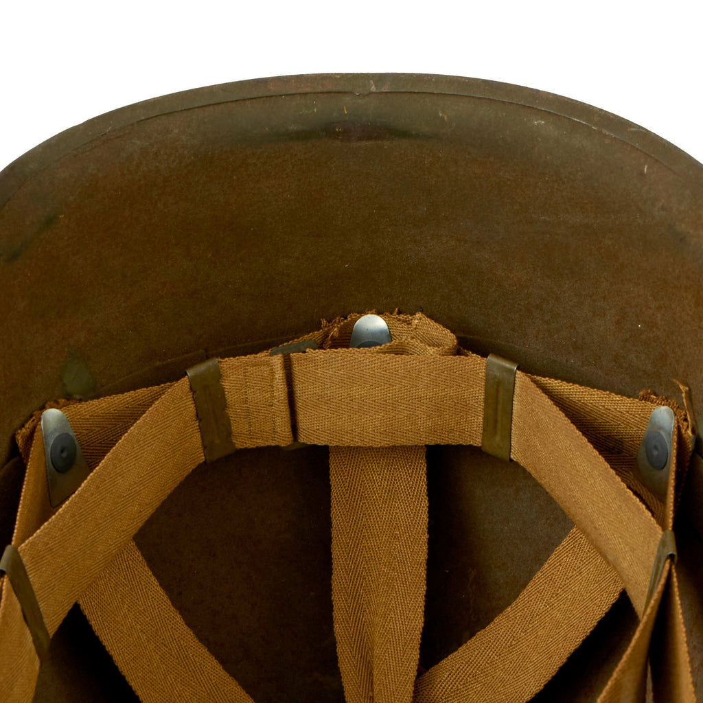 Original U.S. WWII USAAF Bomber Crew M3 Steel FLAK Helmet With NSDAP I ...