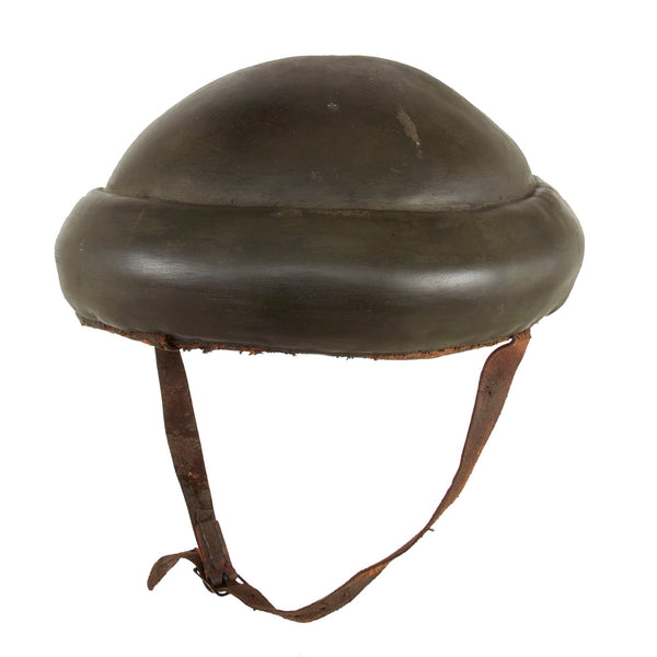 Original Imperial German WWI Panzer Tanker Lederschutzhelm Leather Cra ...