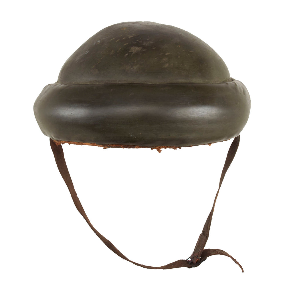 Original Imperial German WWI Panzer Tanker Lederschutzhelm Leather Cra ...