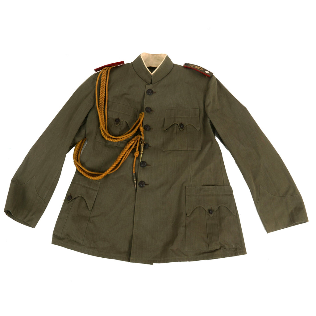 Original Bulgarian WWII Era Infantry Major-General Service Uniform Jac ...