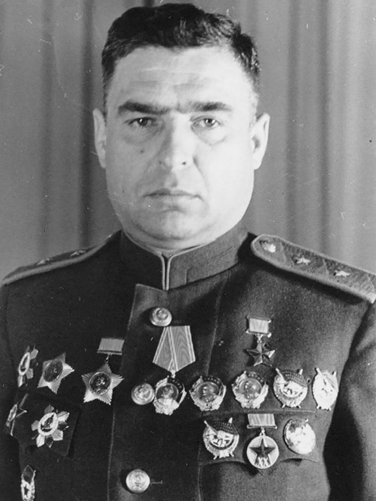 Original Soviet WWII Red Army General Poluboyarov Pavel Pavlovich, Com ...