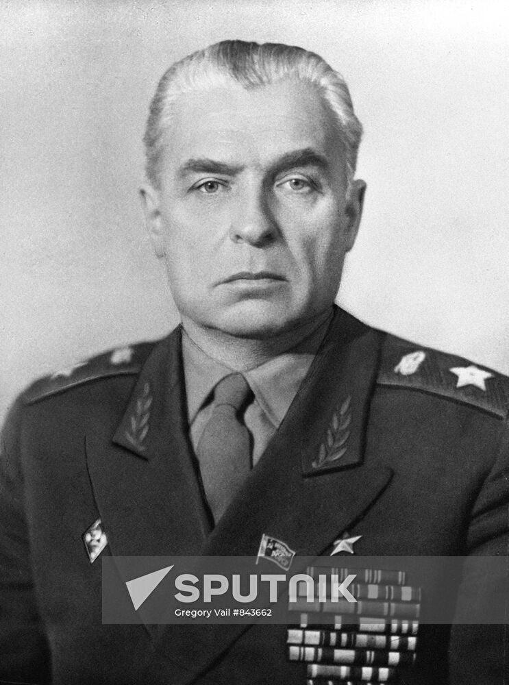 Original Soviet WWII Red Army General Poluboyarov Pavel Pavlovich, Com ...