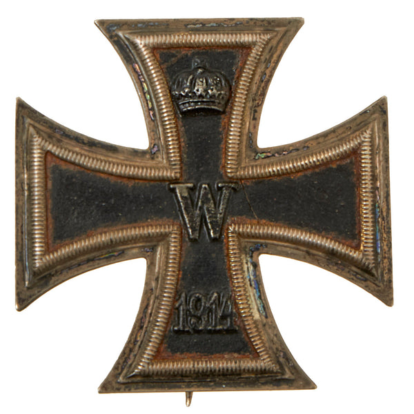 Original Imperial German Engraved Iron Cross 1st Class EKI to Dr. Otto ...