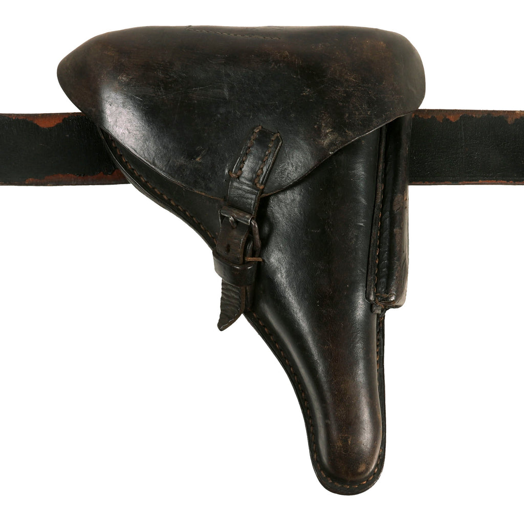 Original German Pre WWII 1937 dated Black P.08 Luger Holster by Freibe ...