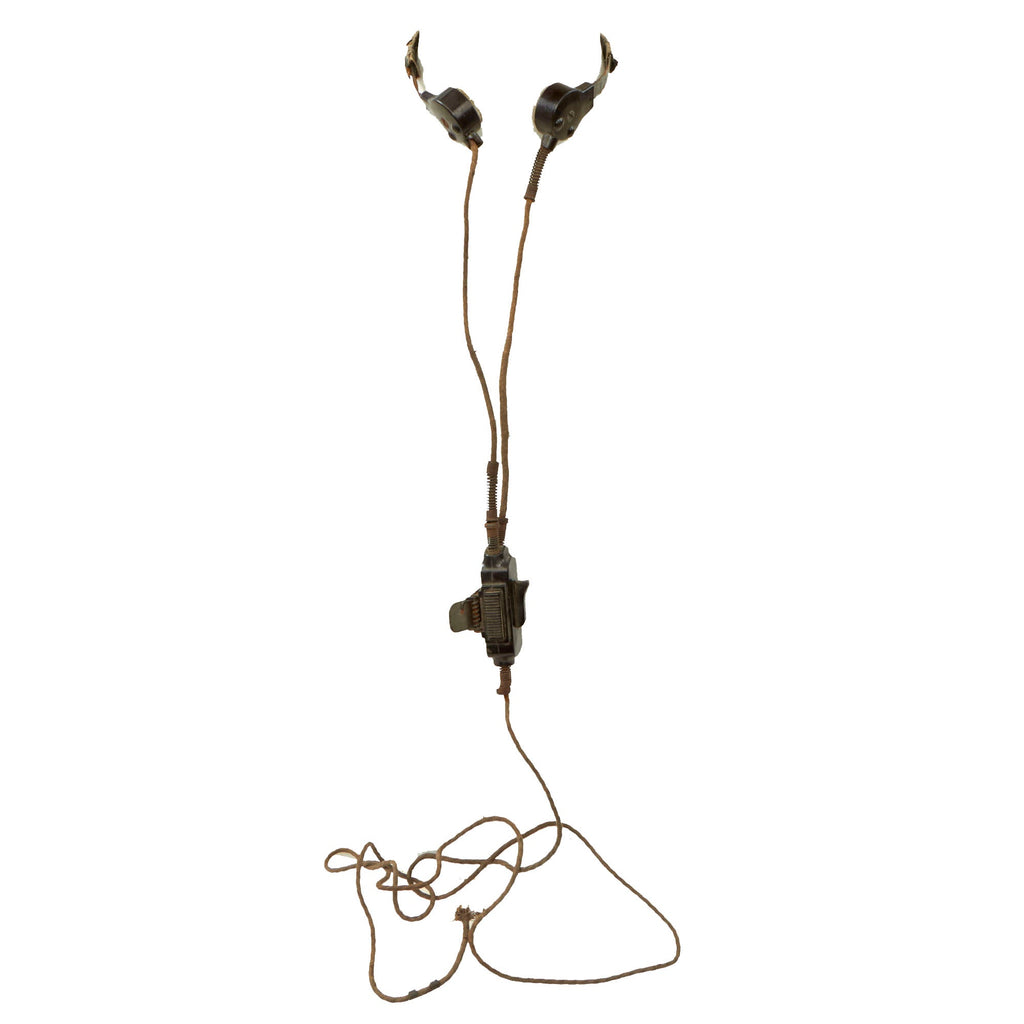 Original German WWII Panzer Armored Vehicle Model B Throat Mic ...