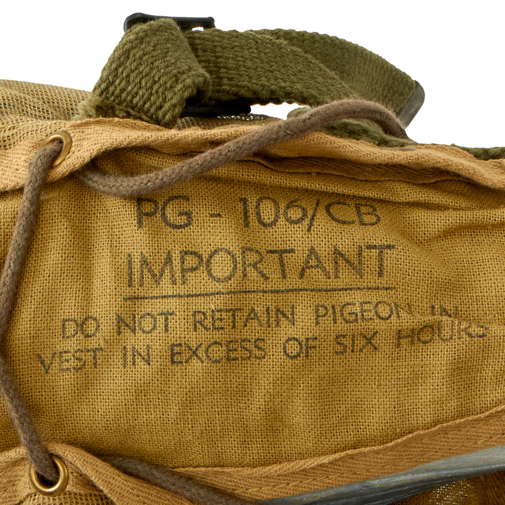 Original U.S. WWII Army Messenger Pigeon PG-102/CB Wooden Carrier with ...