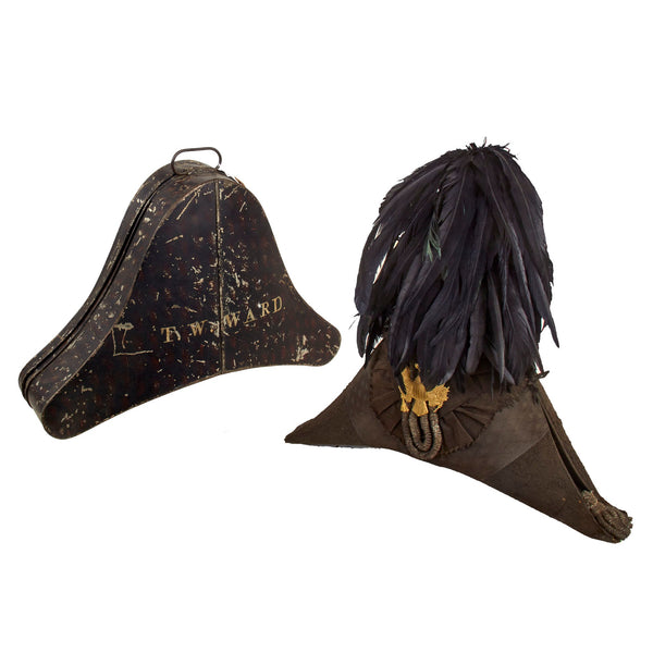Original U.S. 1840s Army Officer Chapeau-Bras Bicorn Hat by W.H. Horst ...